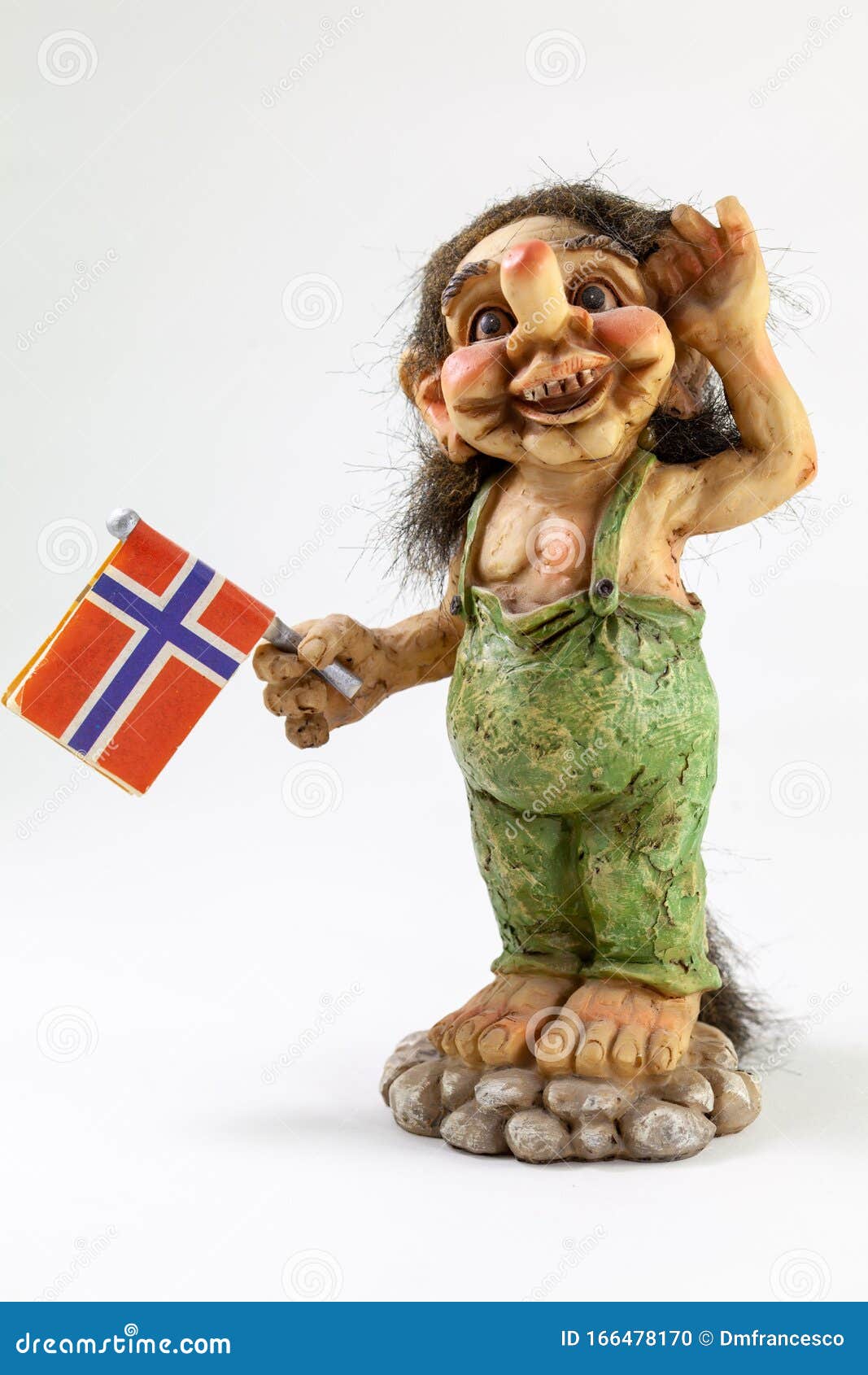 Norwegian Elf Trolls King of Woods Crafts Stock Photo - Image of ...