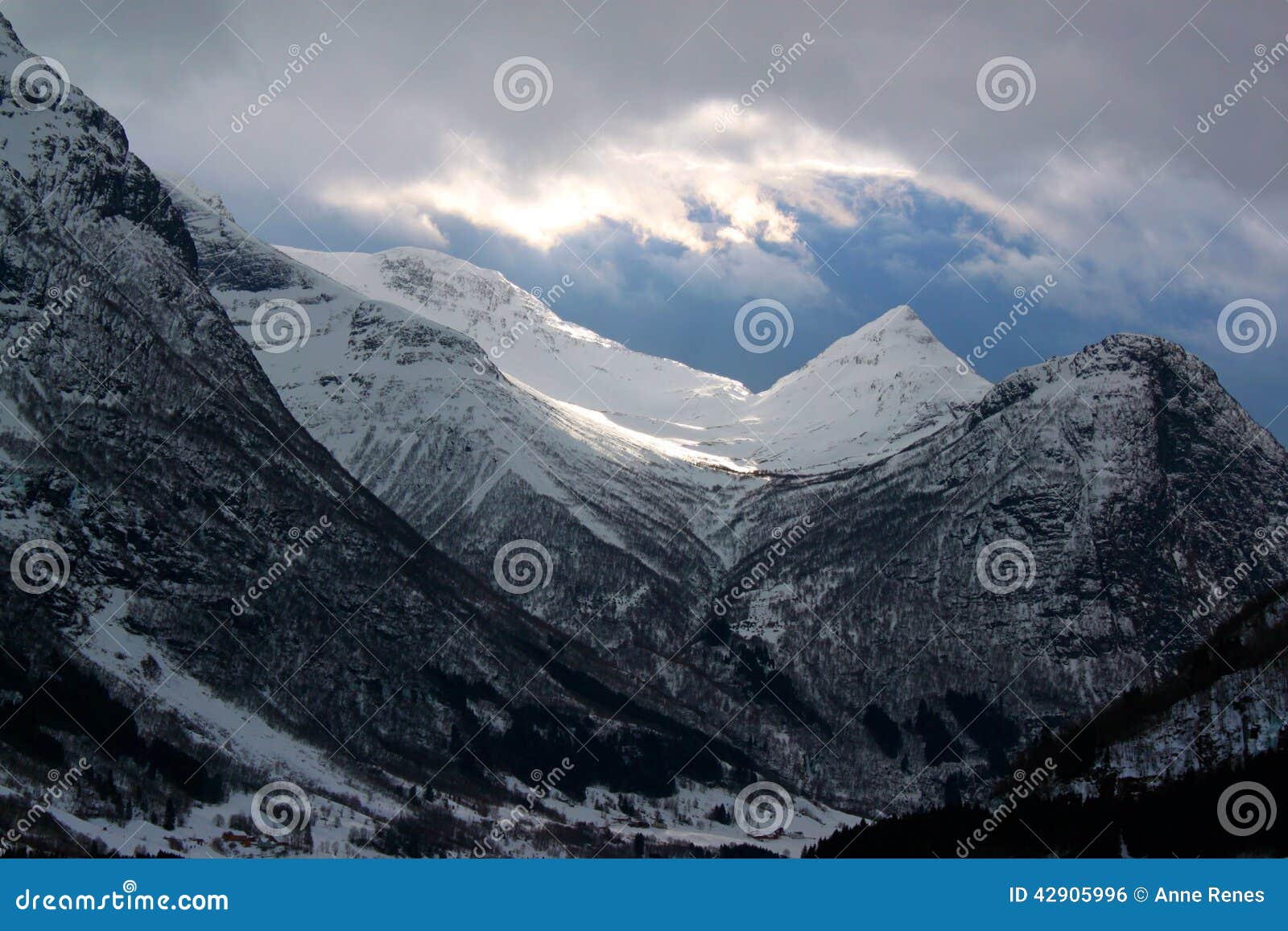 Norwegian fiords stock photo. Image of norway, cold, winter - 42905996