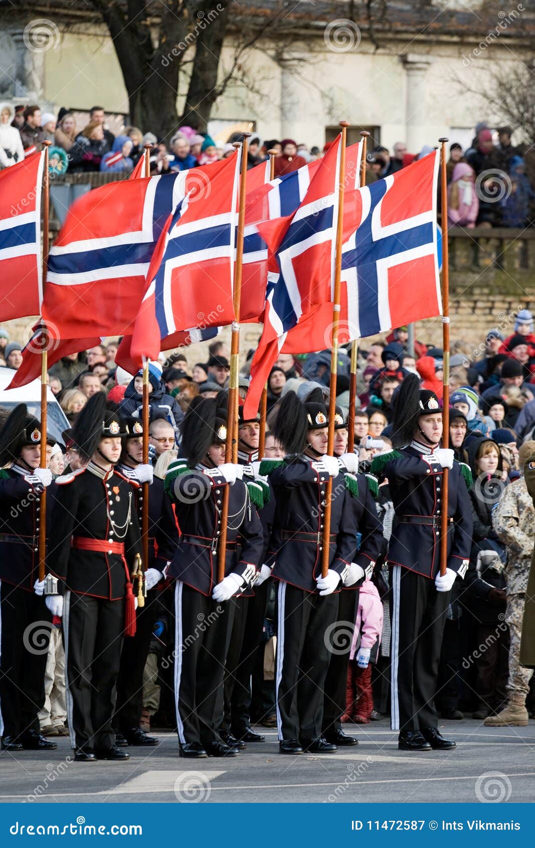 Norwegian Honour Guard at Military Parade Editorial Photography - Image ...