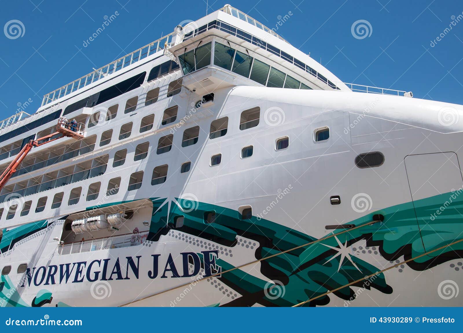 Norwegian Jade Cruise Ship in Piraeus Editorial Stock Image - Image of ...