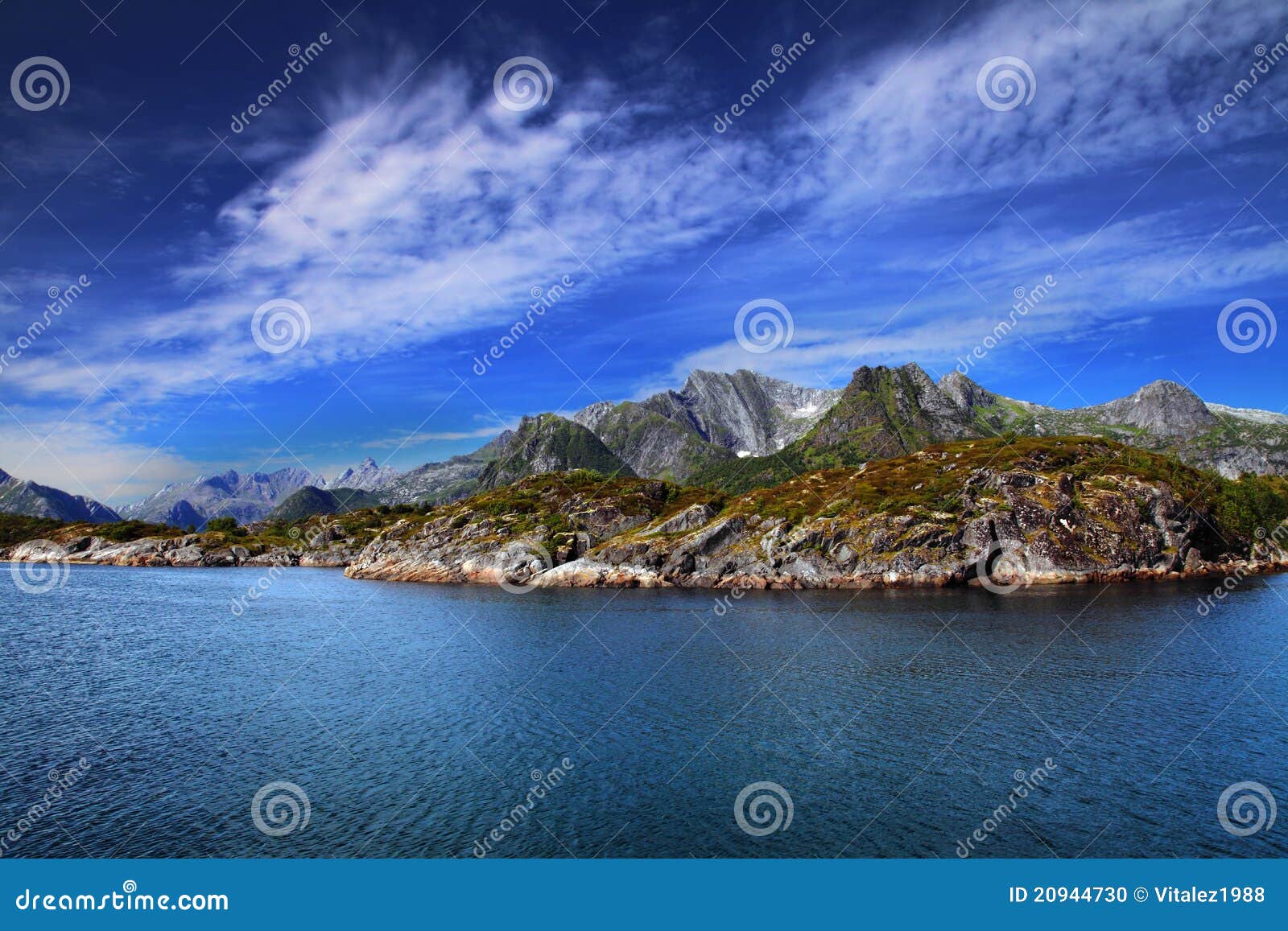 Norwegian landscape stock photo. Image of rock, holiday - 20944730