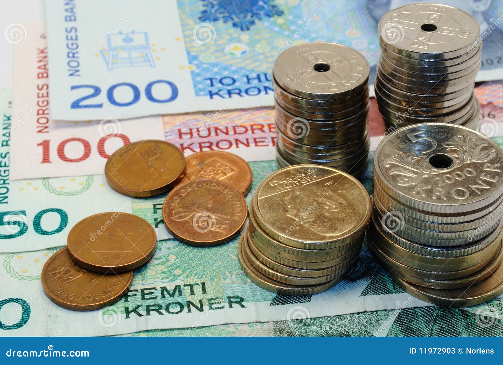 Norwegian money stock image. Image of money, krone, bill - 11972903
