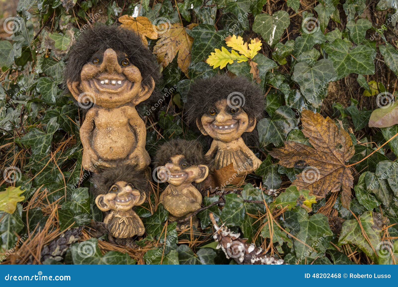 Norwegian Trolls stock photo. Image of ugly, mushrooms - 48202468
