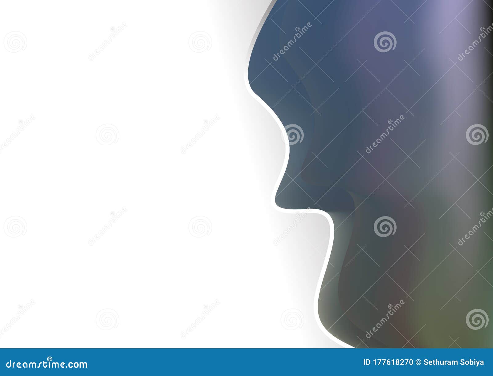 Nose Abstract Background Vector Illustration Design Stock Vector ...