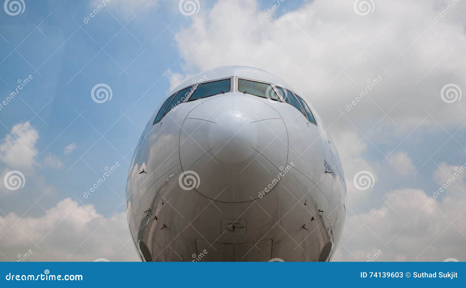 Nose aircraft stock image. Image of plane, airline, machinery - 74139603