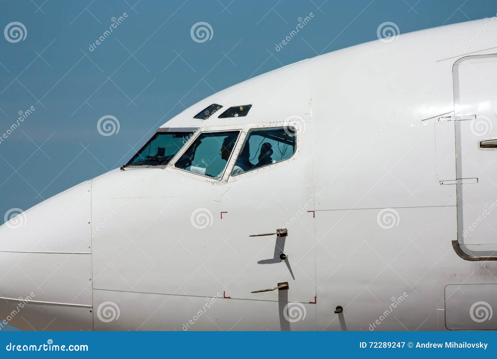 Nose of the airplane stock image. Image of nose, detail - 72289247