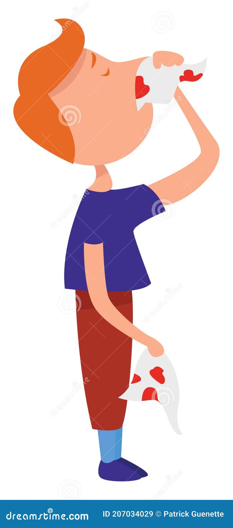 Nose Bleed Royalty-Free Cartoon | CartoonDealer.com #29839817