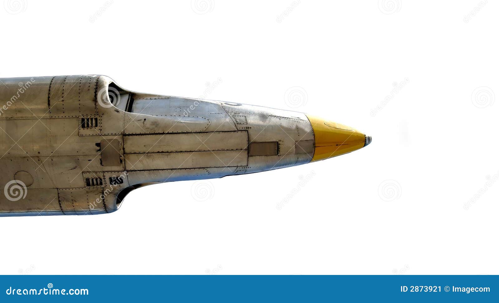 Nose of fighter aircraft stock image. Image of weaponry - 2873921
