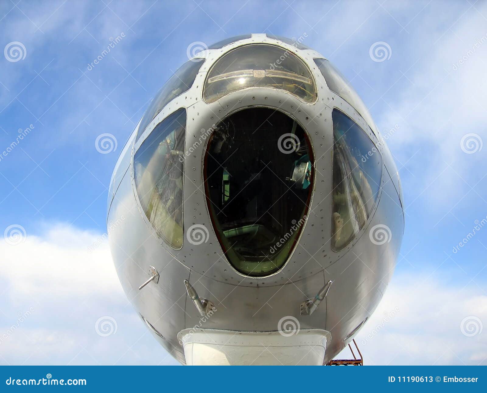 Nose of jet plane stock image. Image of cabin, speed - 11190613