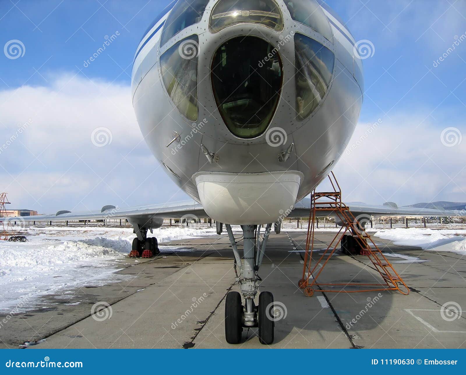 Nose of jet plane stock photo. Image of glass, rocket - 11190630