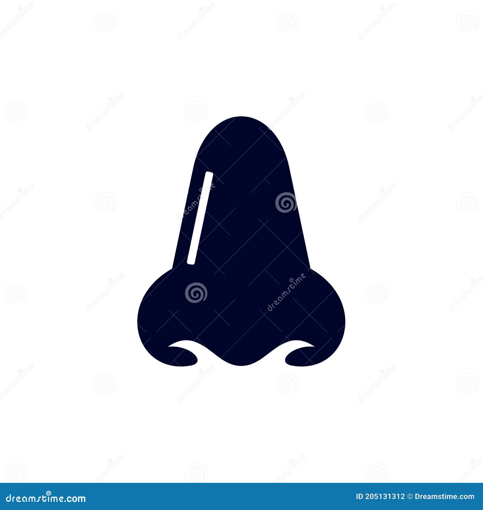 Nose Logo Design Vector Template, Organs Logo Design Concept, Icon ...