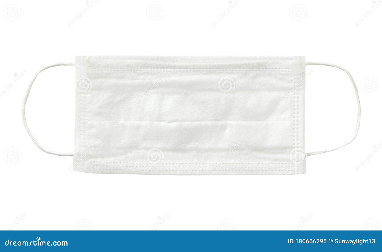 Nose Mask Protection Virus Aisolated on the White Background Stock ...