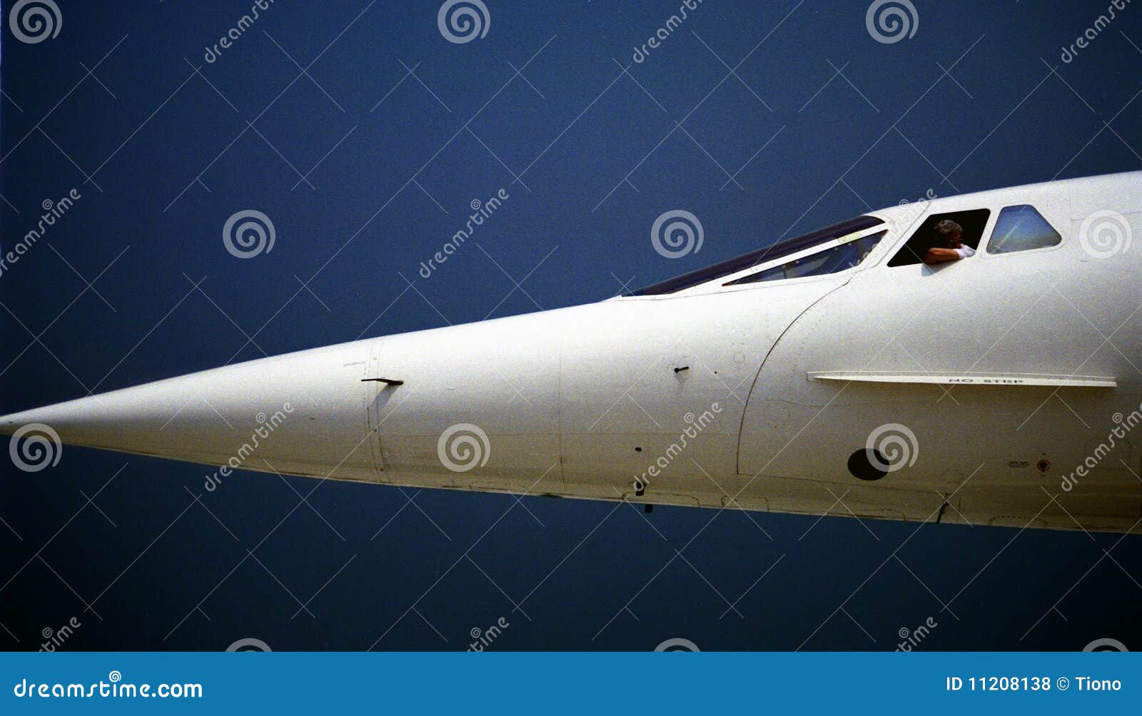Nose section of Concorde stock photo. Image of details - 11208138