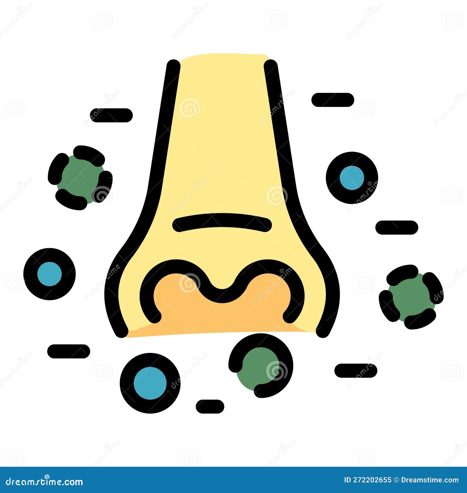 Sad Woman With A Nosebleed Holding Napkin. Nasal Bleeding, Disease ...