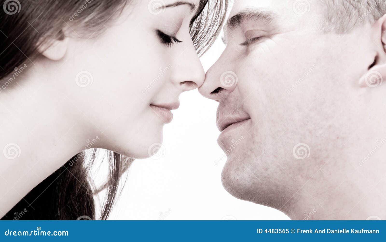 Noses love stock image. Image of desire, dreamy, artist - 4483565