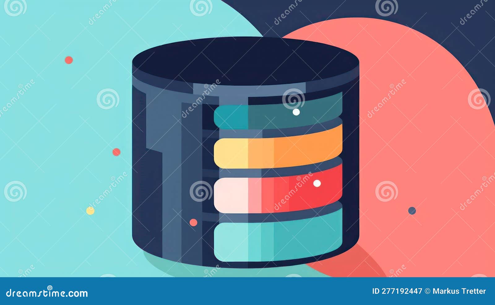 A Nosql Icon Representing The Non Relational Database Used For Efficient Storage And Retrieval