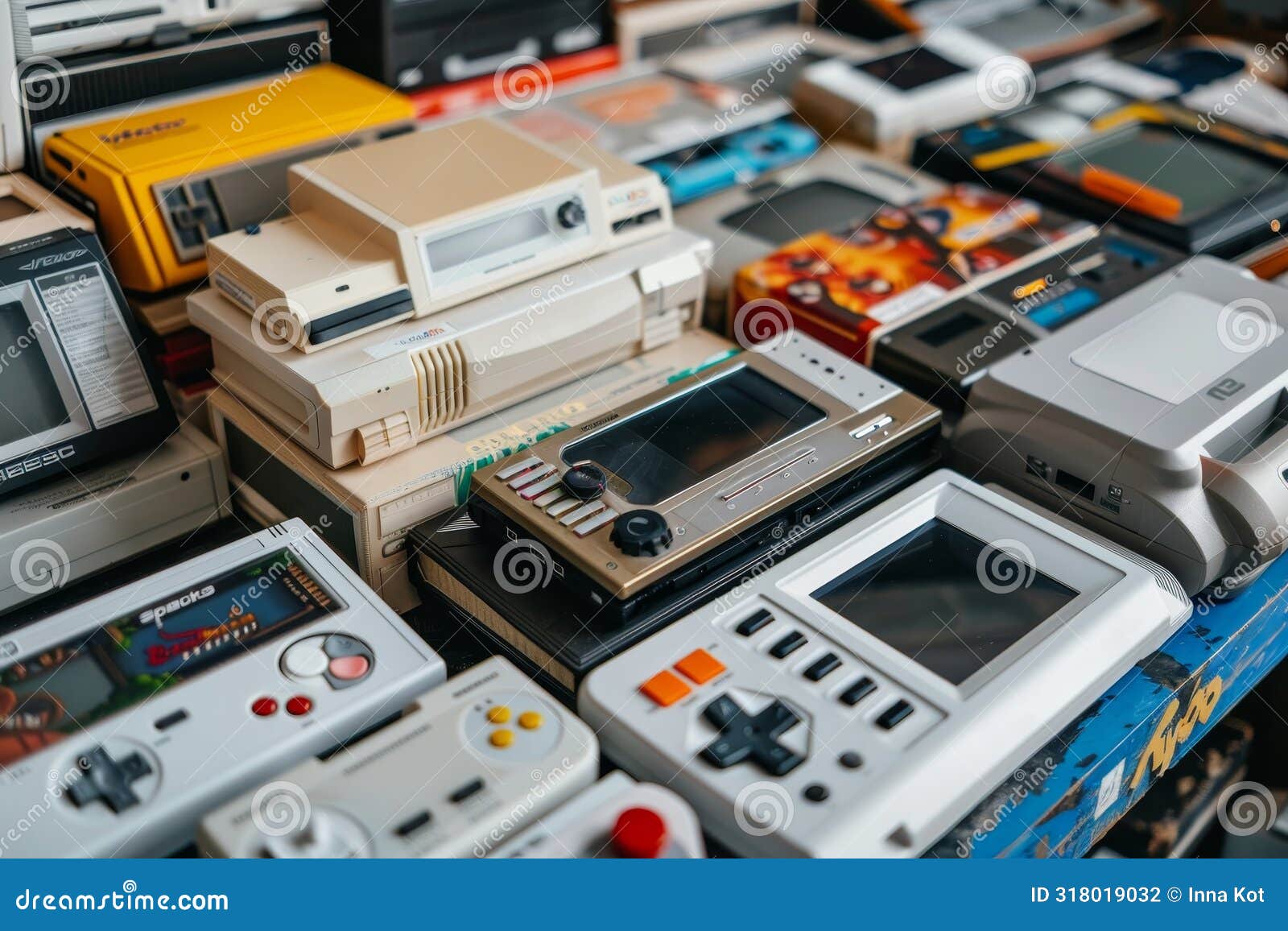 Nostalgic Collection of Popular Devices from the 90s Era - Retro ...