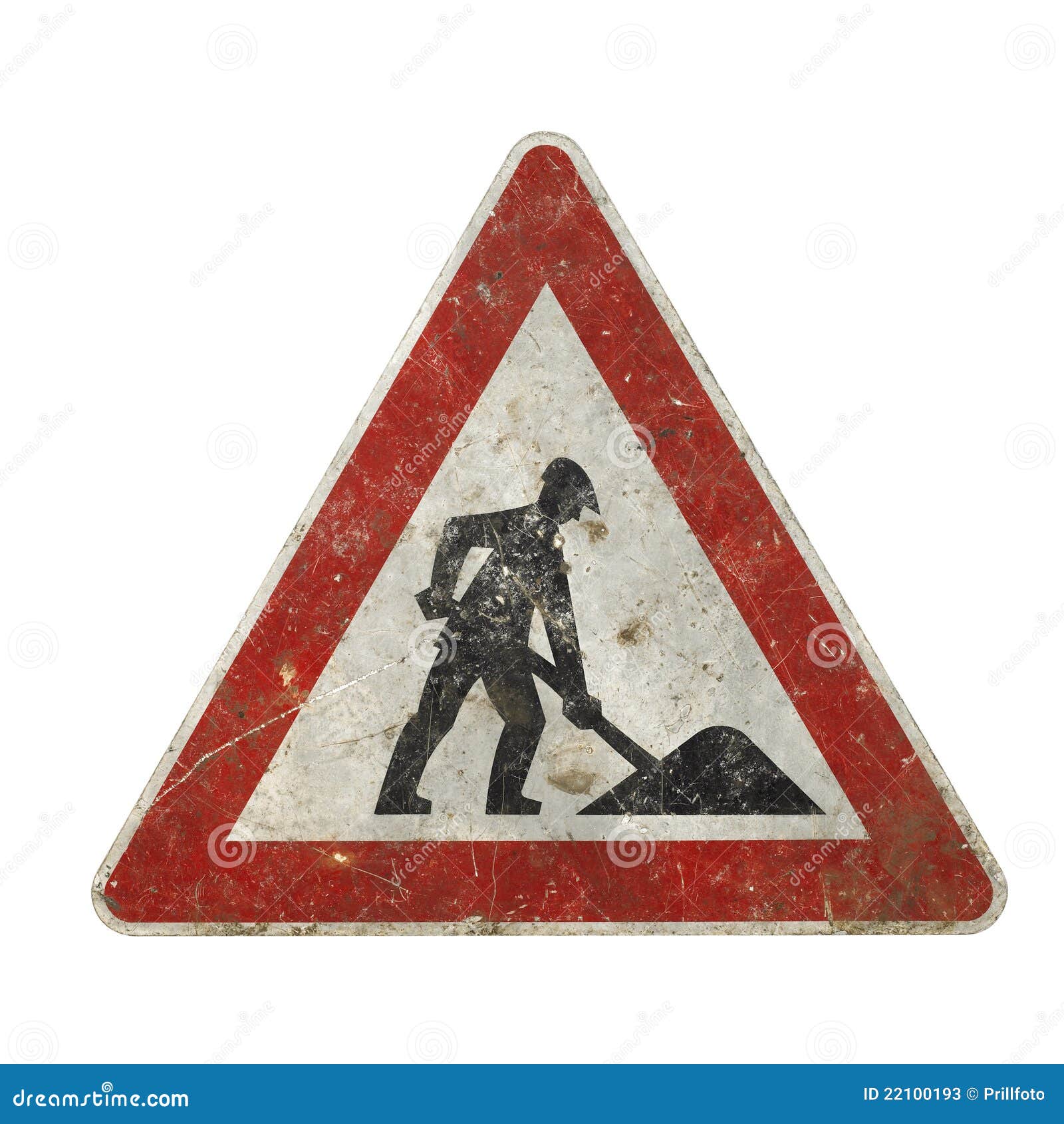 Nostalgic Construction Sign Stock Image - Image of global, messy: 22100193