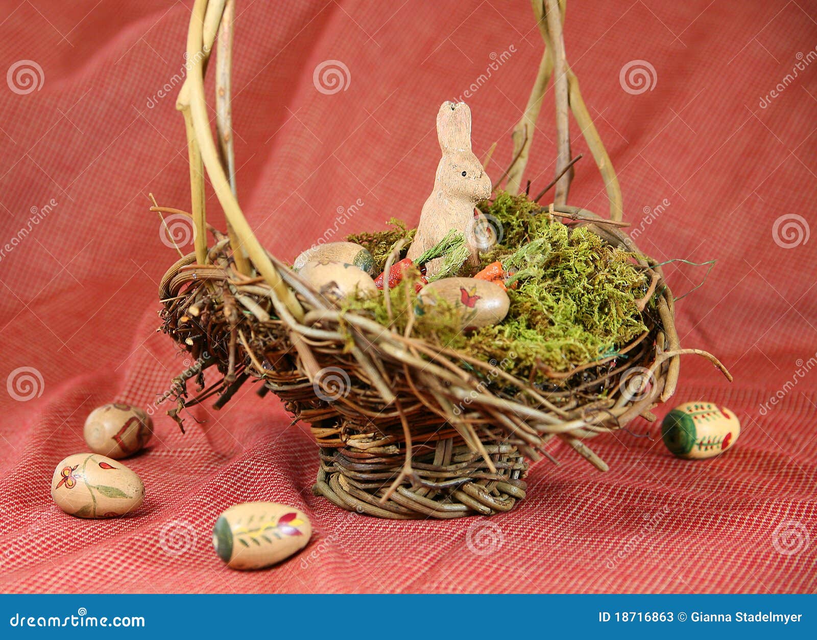 Nostalgic Easter stock image. Image of vintage, handle - 18716863