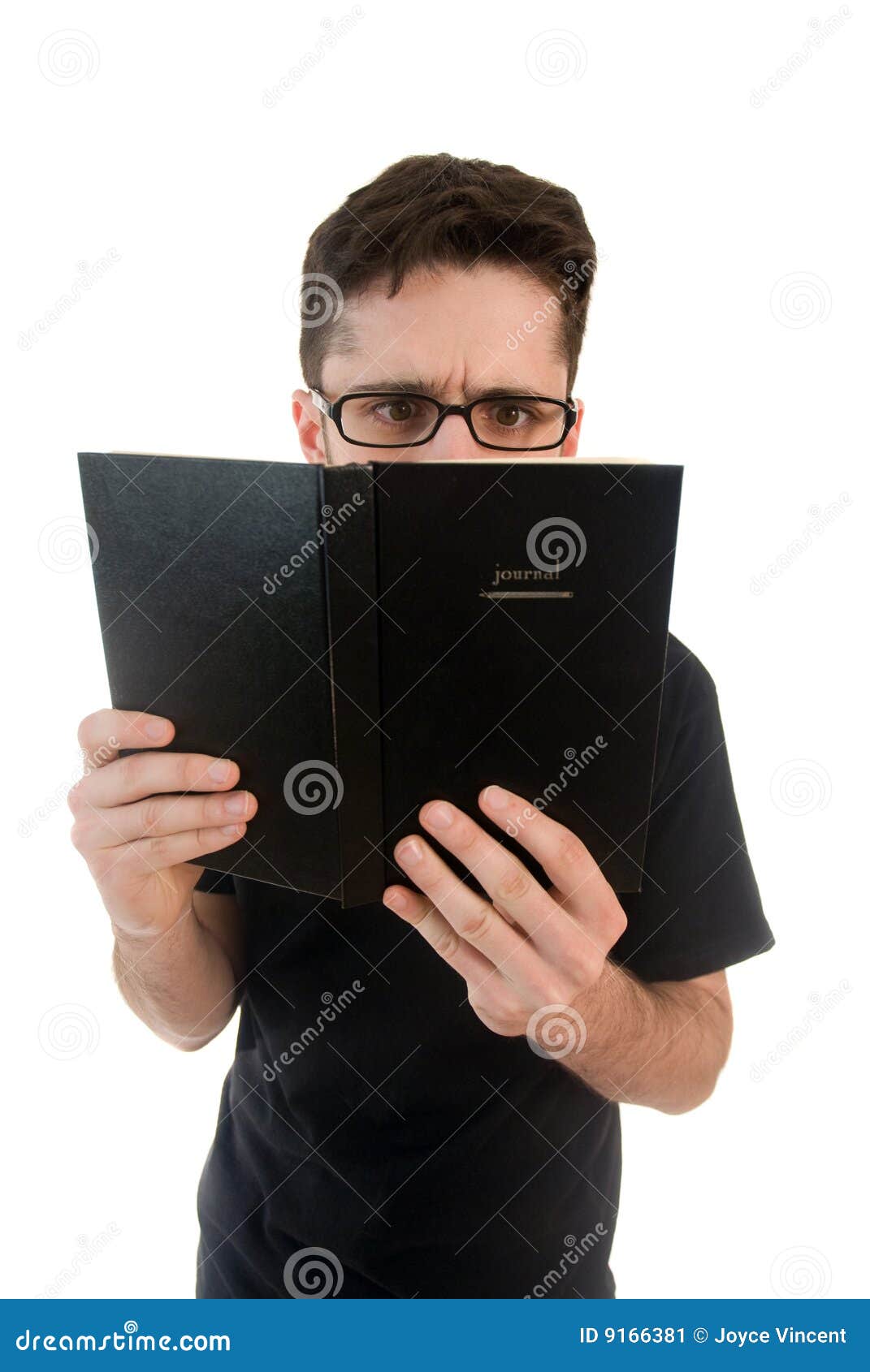 Nosy man reading stock image. Image of interesting, privacy - 9166381