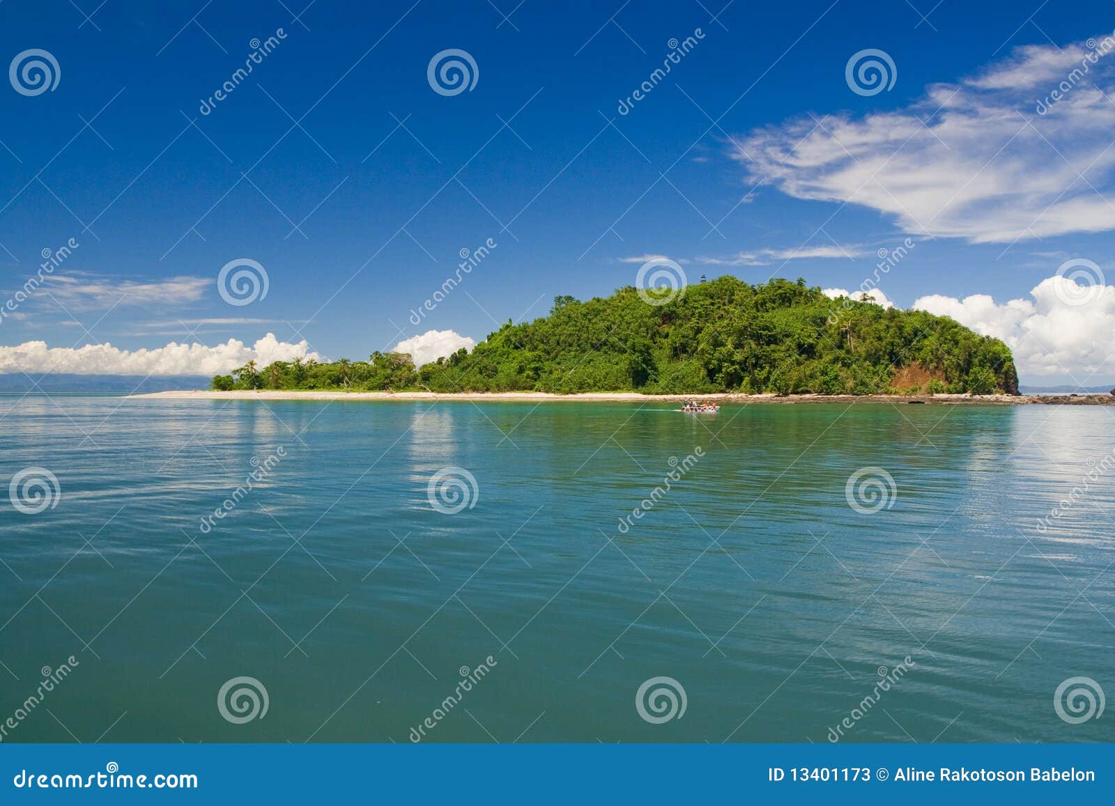 Nosy Tanikely Island stock image. Image of idyllic, vacation - 13401173