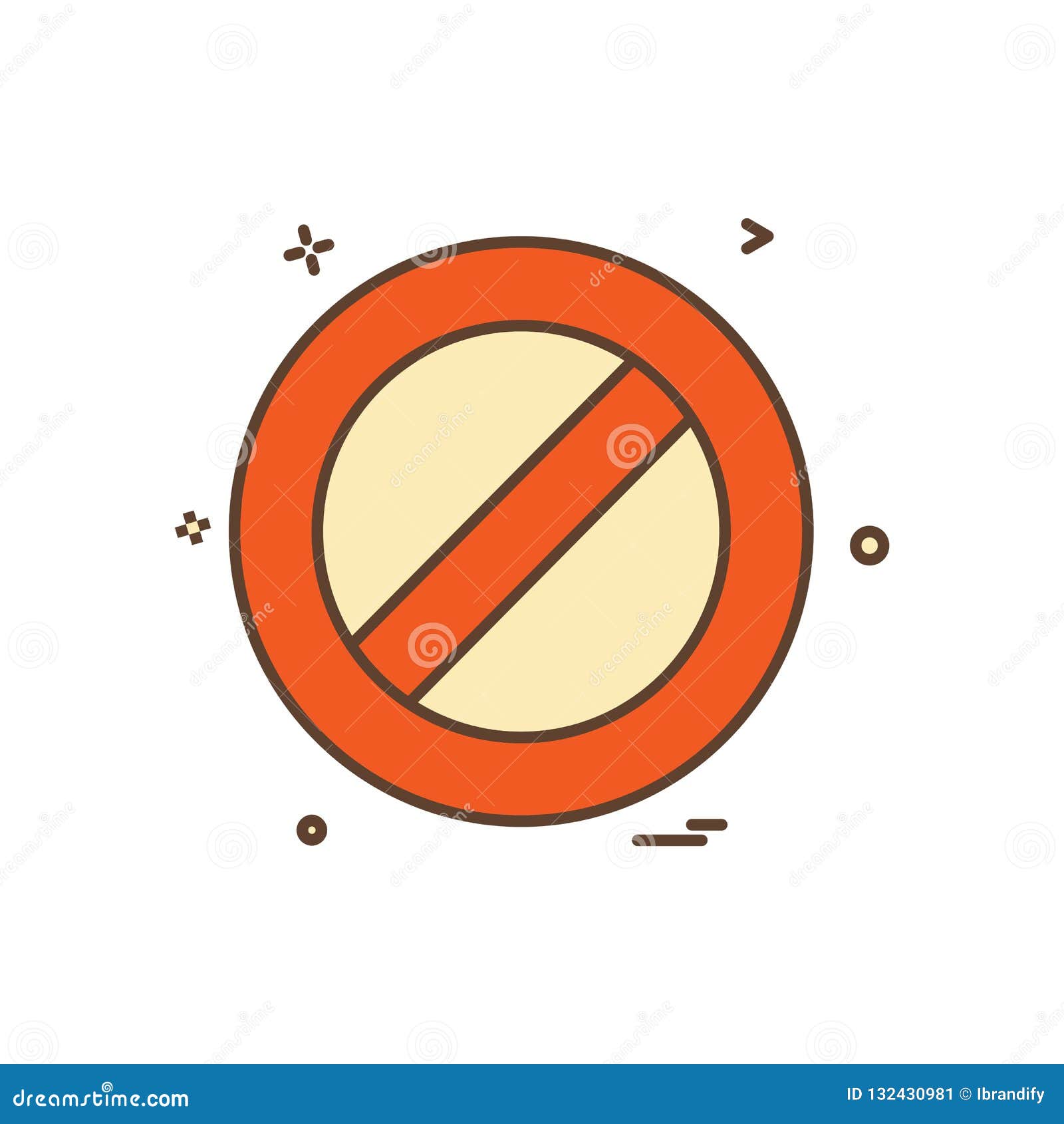 Not Allowed Icon Design Vector Stock Vector - Illustration of forbidden ...