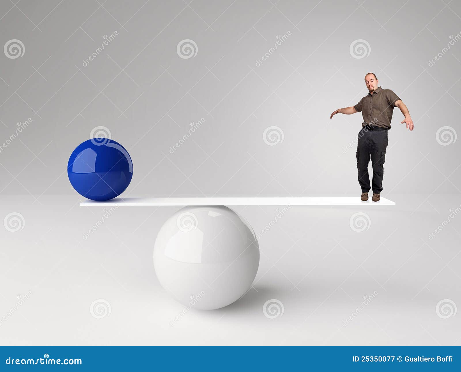 Not balance stock illustration. Illustration of business - 25350077