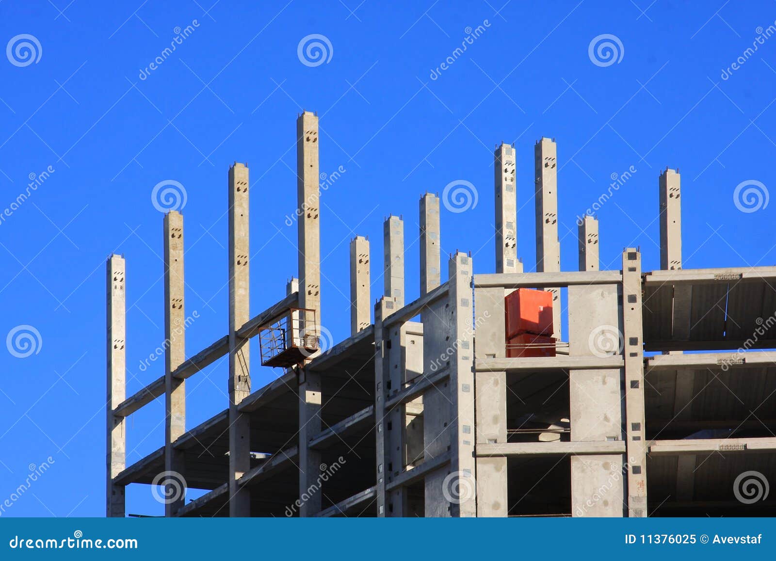 Not completed building 5 stock image. Image of site, environment - 11376025