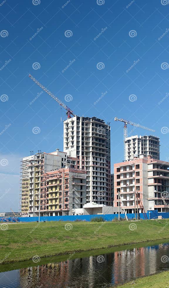 Not completed building stock image. Image of construction - 33526797