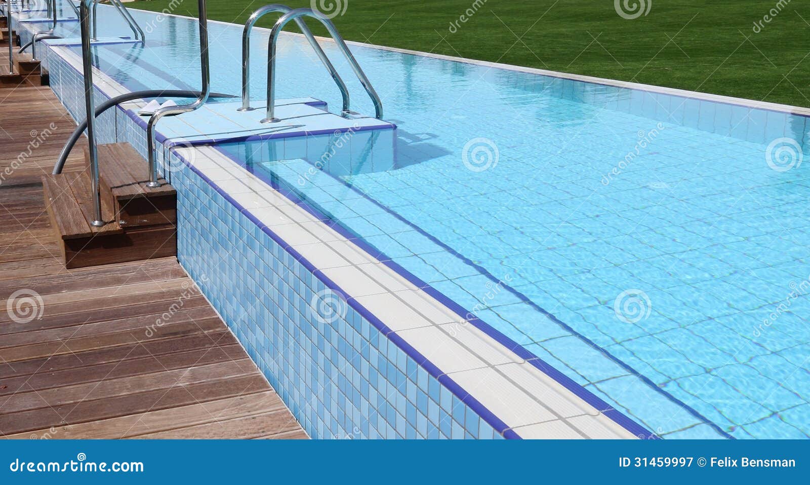 Not Deep Swimming Relaxation Pool Stock Image - Image of sport ...