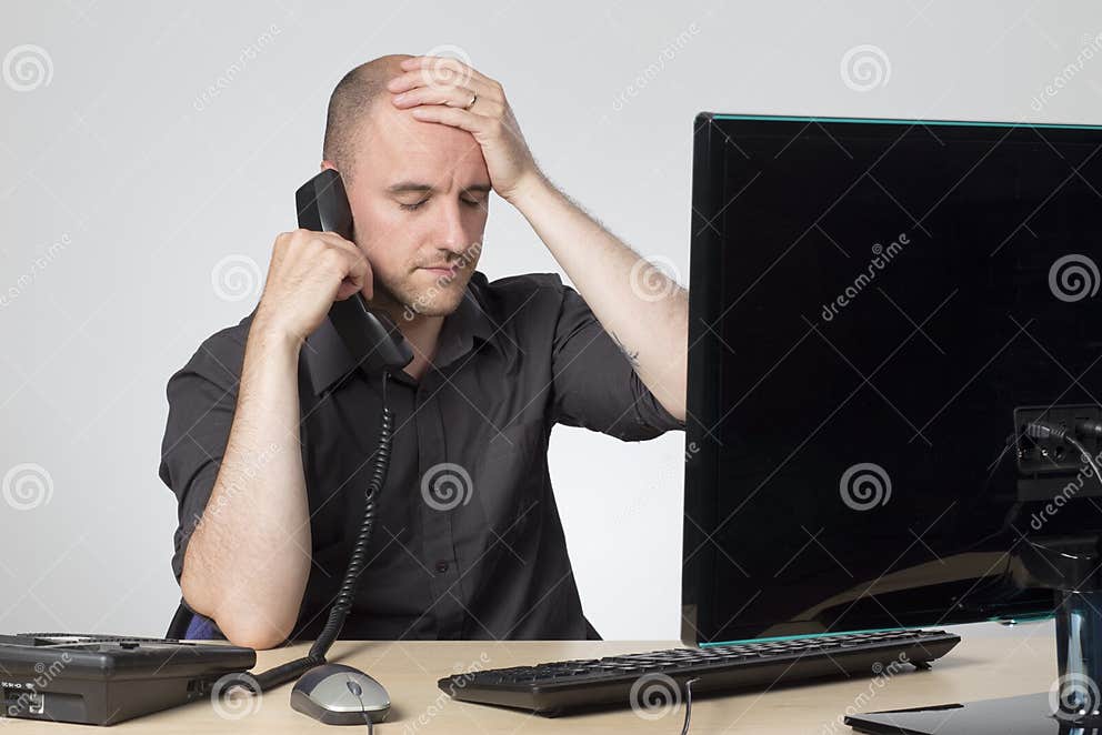 Not getting anywhere stock photo. Image of service, caucasian - 61811014