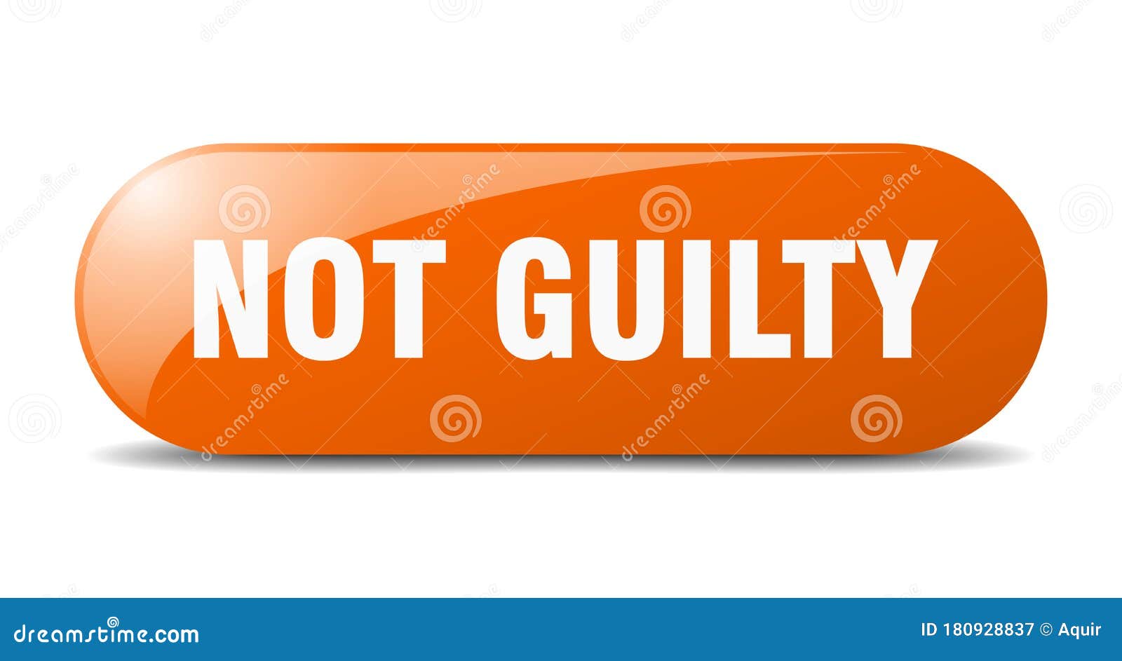 Not Guilty Button. Not Guilty Sign. Key. Push Button Stock Vector ...