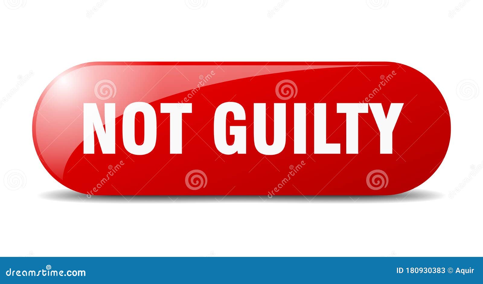 Not Guilty Button. Not Guilty Sign. Key. Push Button Stock Vector ...