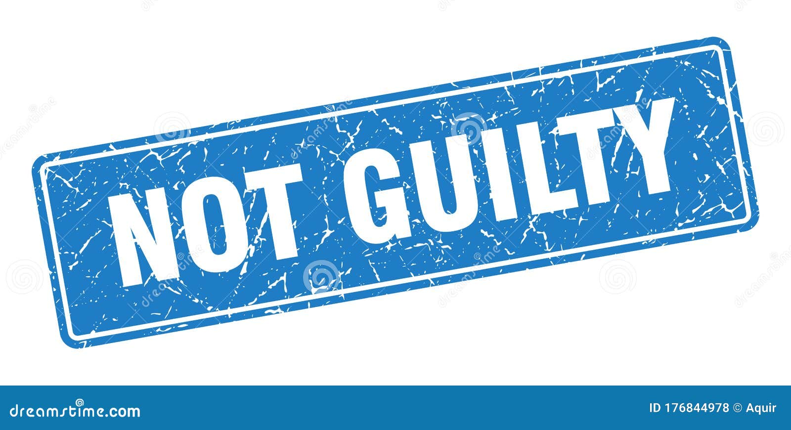 Not Guilty Sign. Not Guilty Grunge Stamp Stock Vector - Illustration of ...