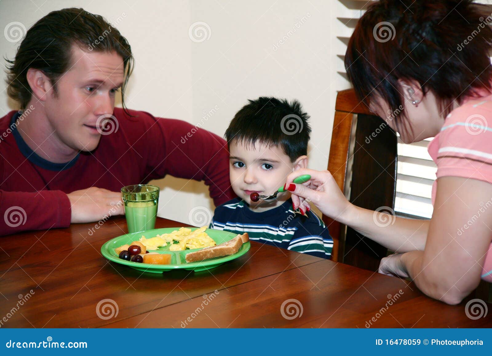 Not Hungry stock image. Image of family, house, breakfast - 16478059