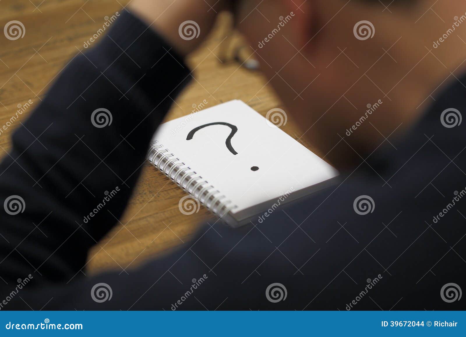 Not knowing what to do stock photo. Image of blocked - 39672044