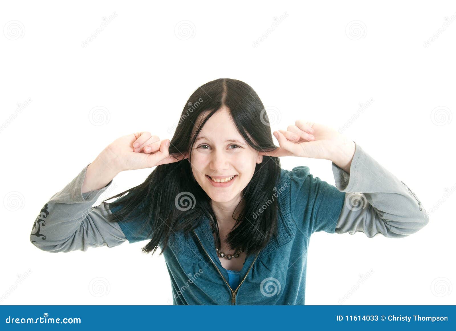 Not listening stock image. Image of beauty, cute, face - 11614033