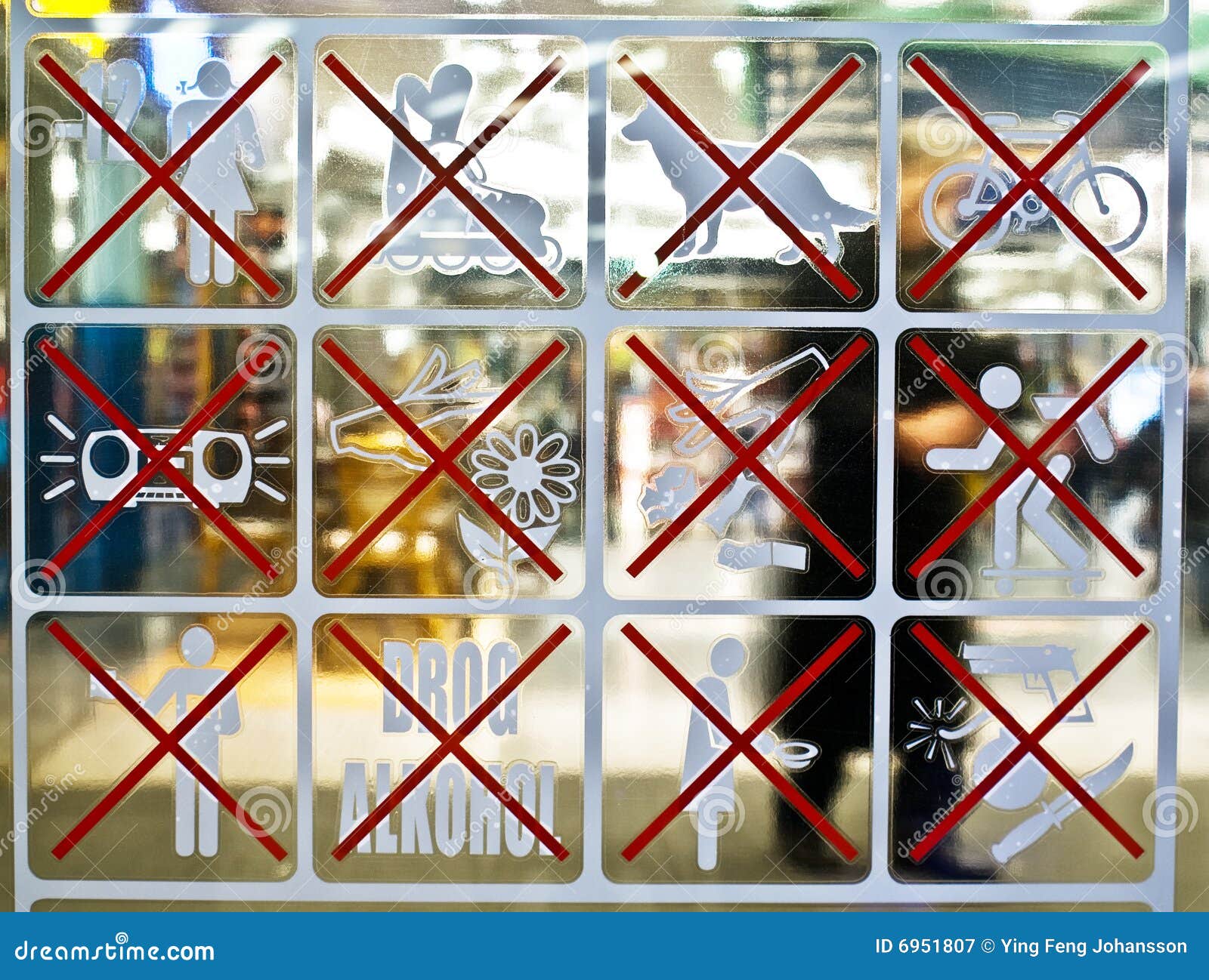 Not much allowed stock image. Image of forbidden, begging - 6951807