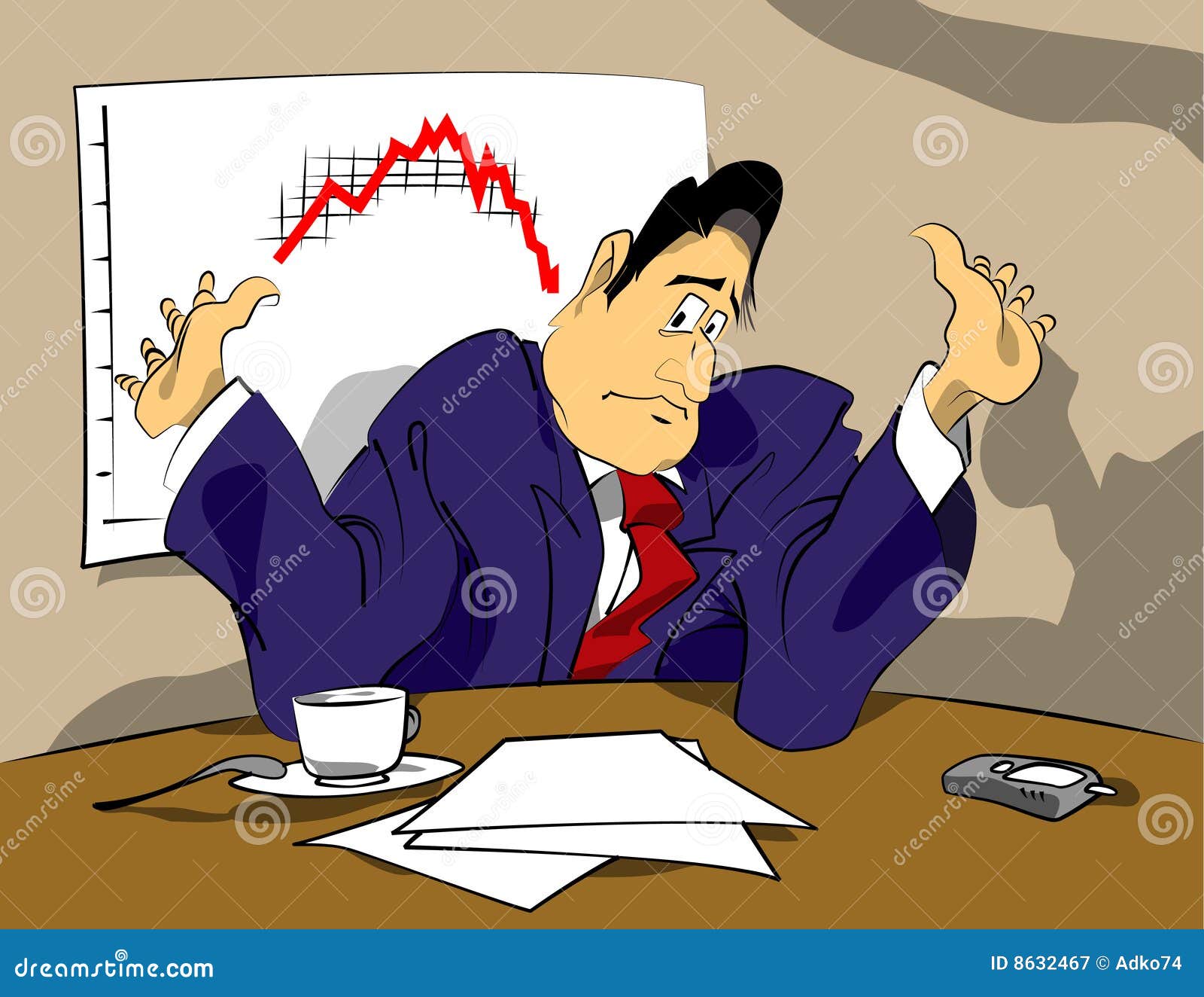 It is not my problem stock vector. Illustration of holding - 8632467