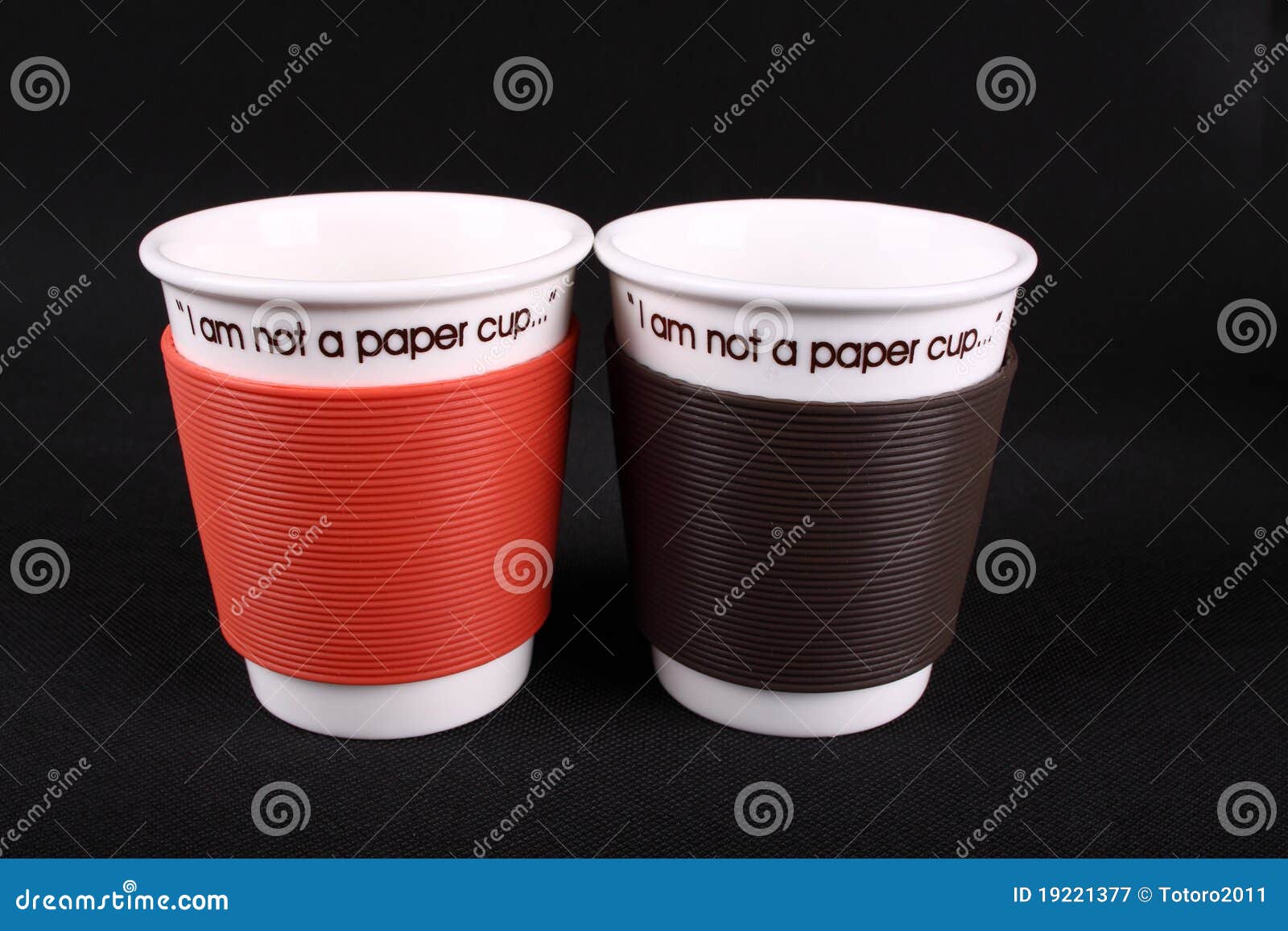 Not paper cup stock illustration. Illustration of conference - 19221377