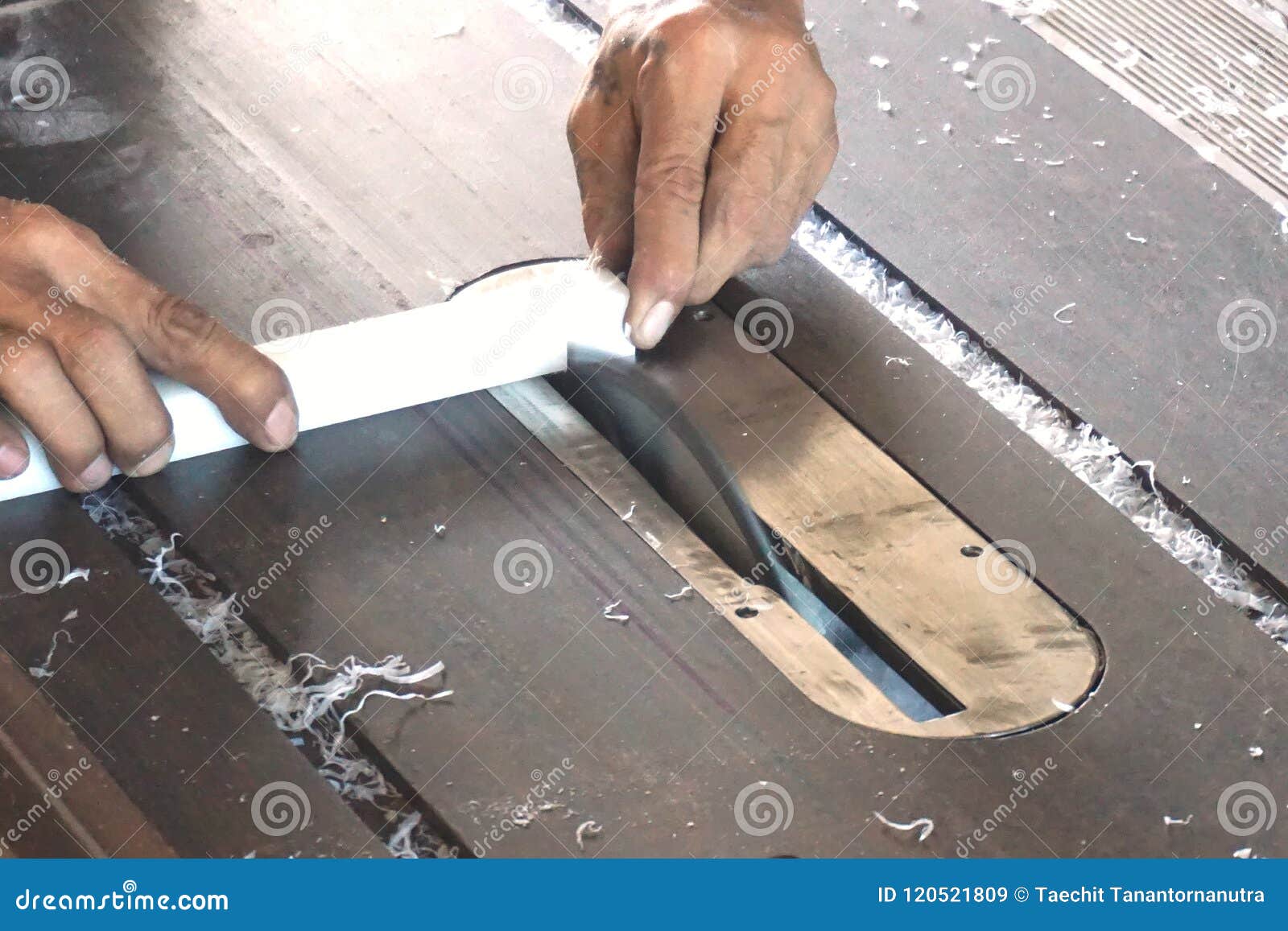 Not Safety with Cutting Machine Stock Image - Image of cutter, sparks ...