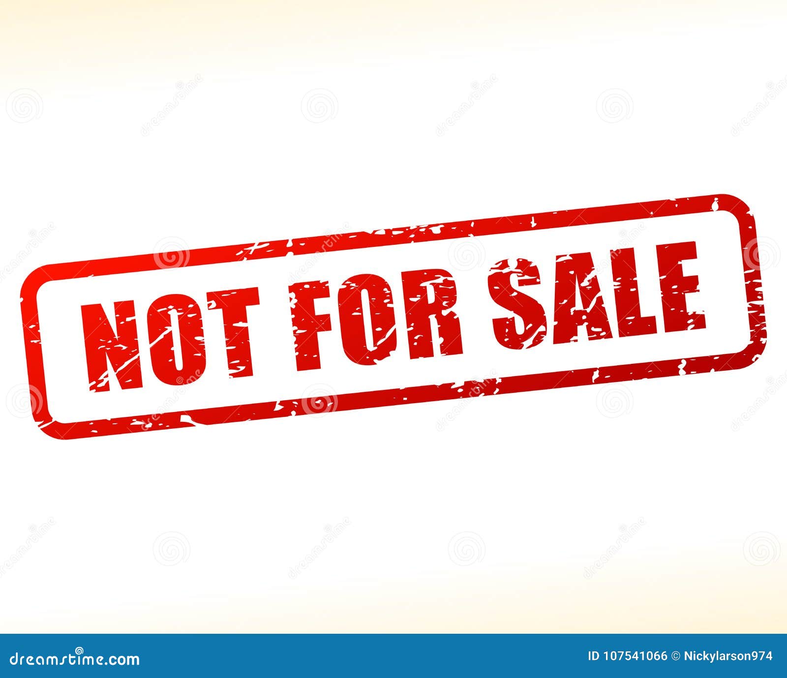 Not for sale text buffered stock vector. Illustration of seal - 107541066