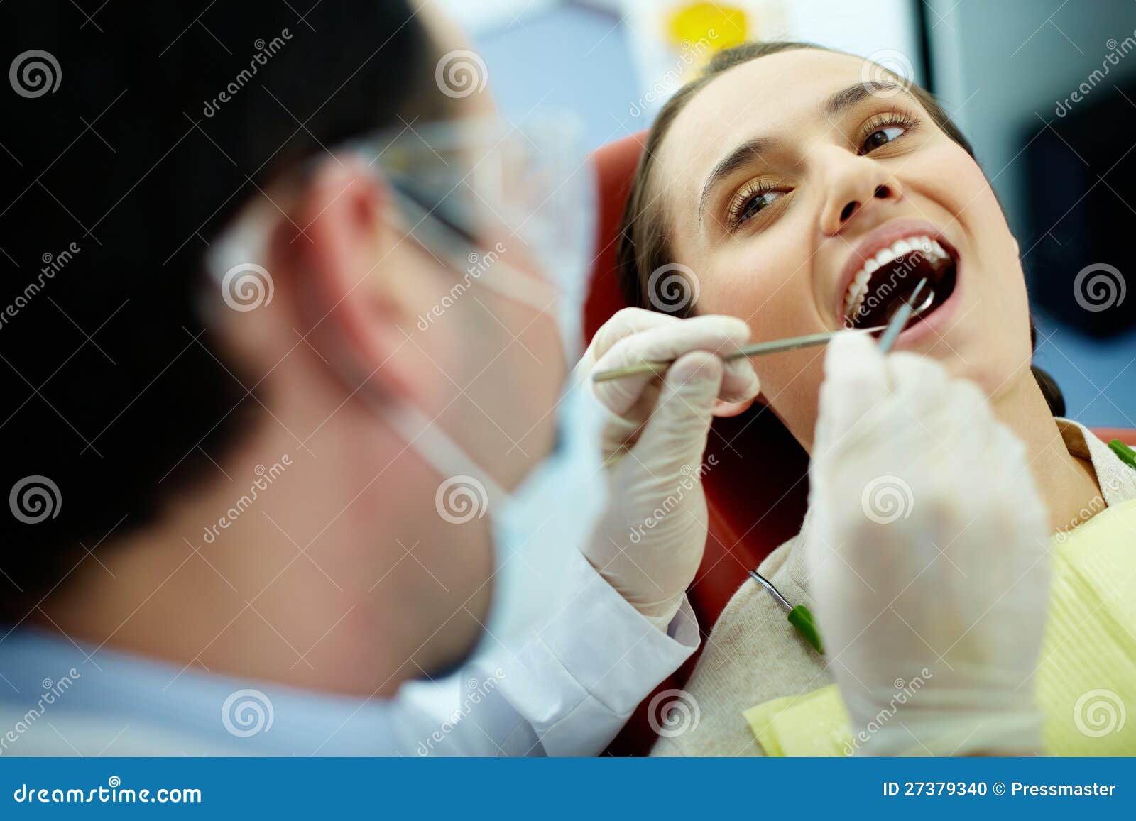 Not scary at all stock photo. Image of indoor, clinical - 27379340