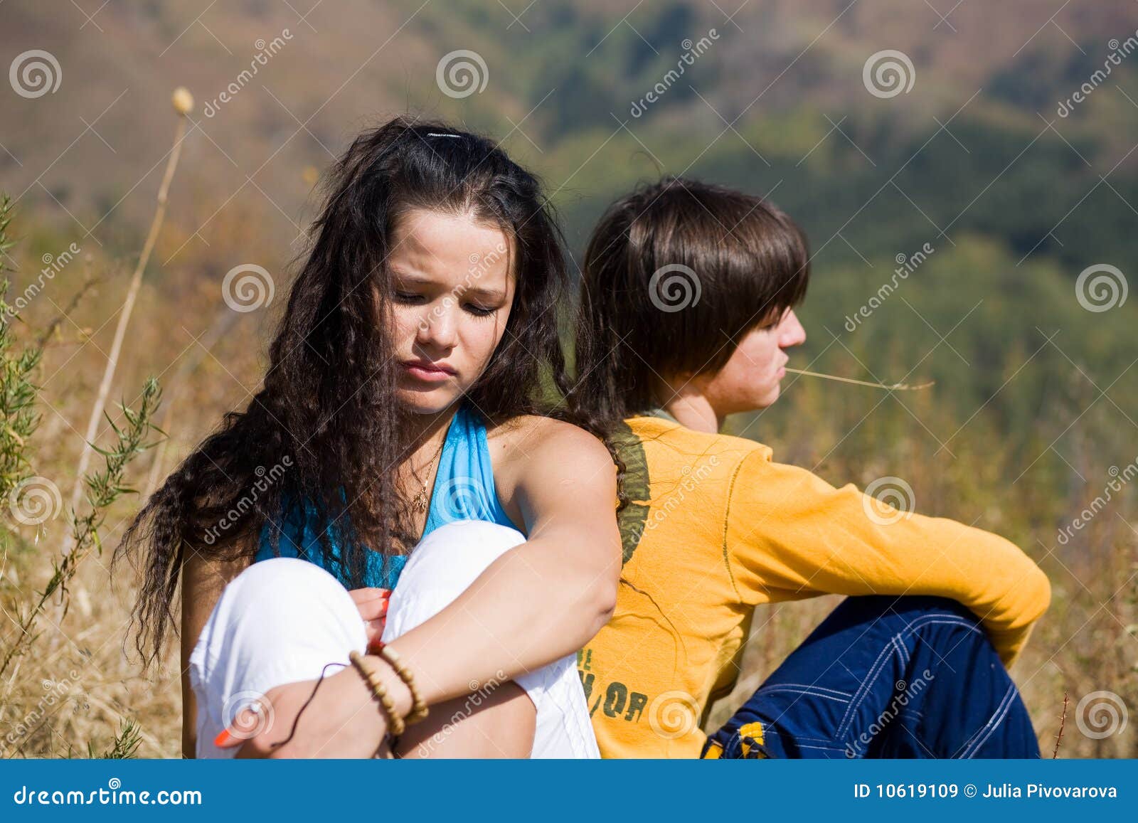 Not talking each other stock image. Image of mischief - 10619109