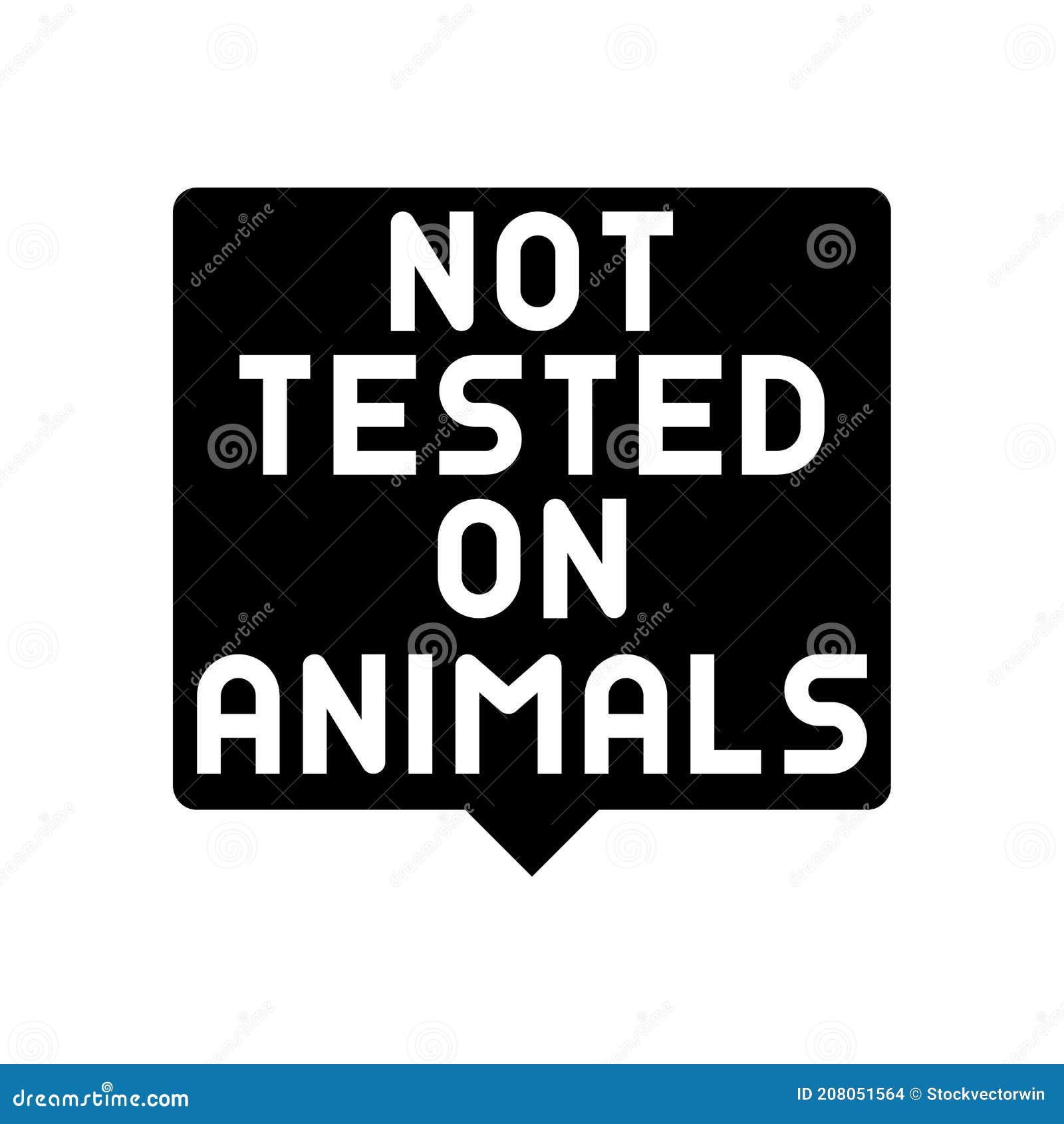 Not Tested on Animals Glyph Icon Vector Illustration Stock Illustration ... Not Tested on Animals Glyph Icon Vector Illustration Stock Illustration ...