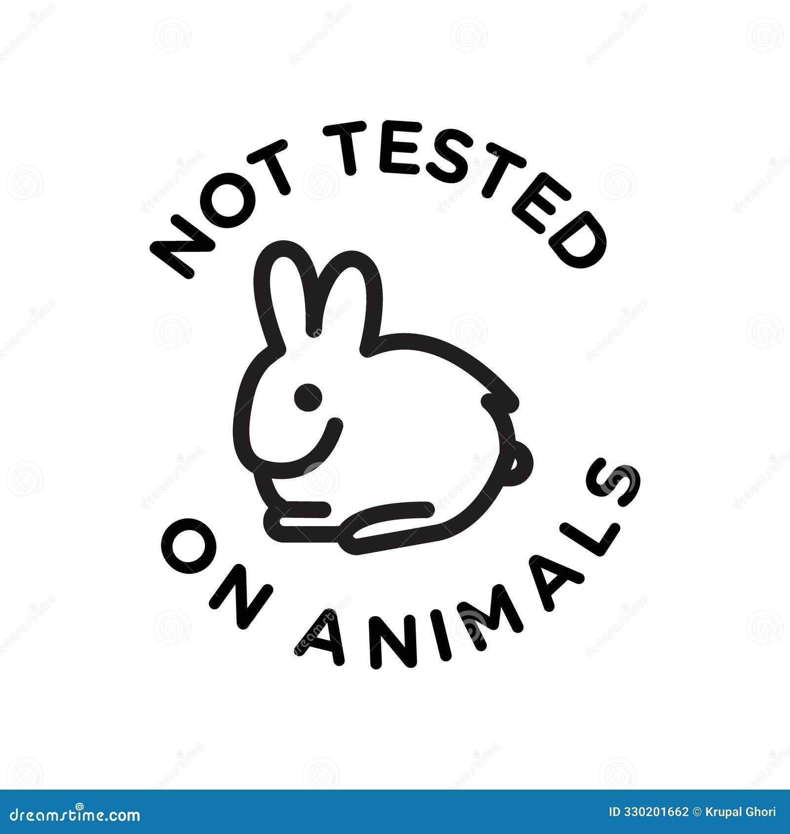 Not Tested on Animals Icon Black Line Art Vector Logo Stock Vector ... Not Tested on Animals Icon Black Line Art Vector Logo Stock Vector ...