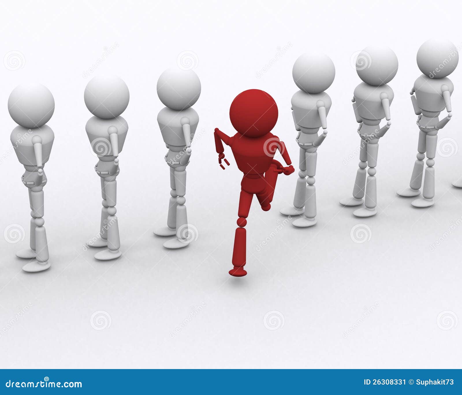 Not to follow. stock illustration. Illustration of action - 26308331