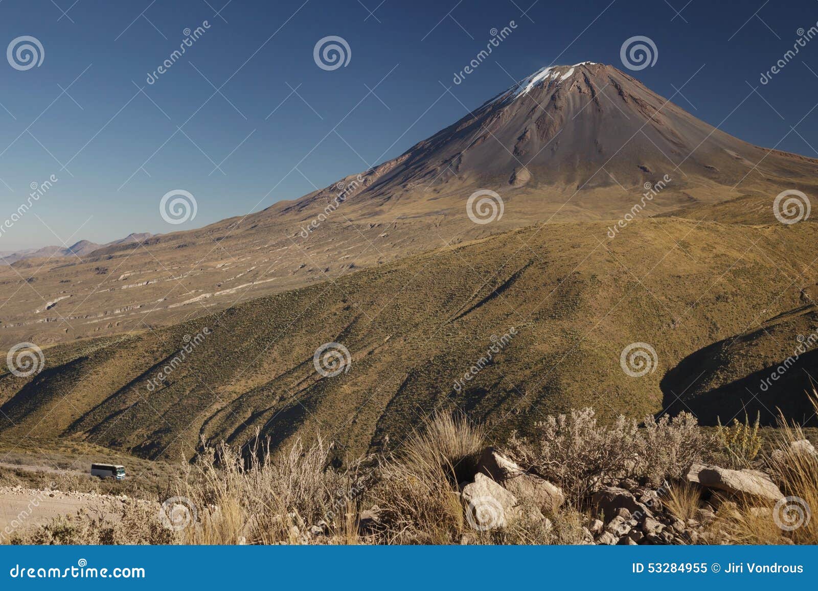 View Of Misti Volcano, Peru Royalty-Free Stock Photo | CartoonDealer ...