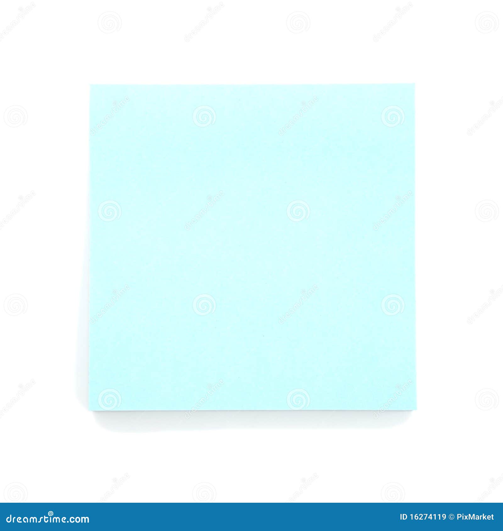 Nota De Post-it Azul Em Branco Imagem de Stock - Imagem de tarefa ...