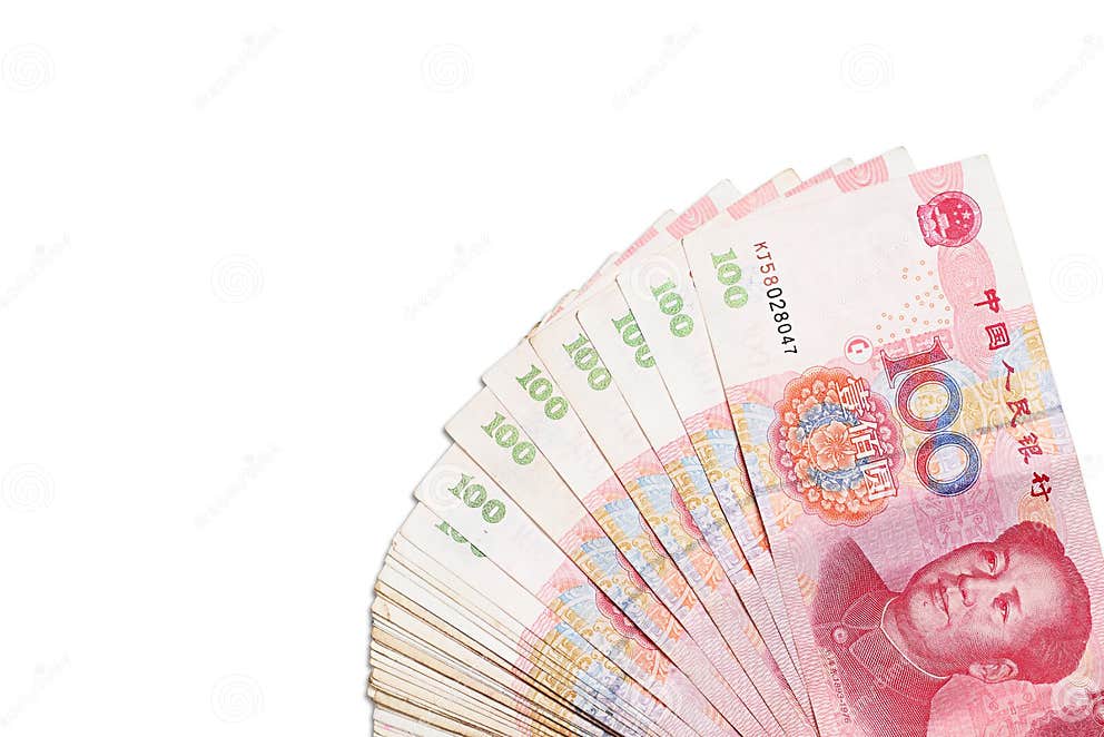 Nota de Yuan imagem de stock. Imagem de porcelana, touro - 19158051